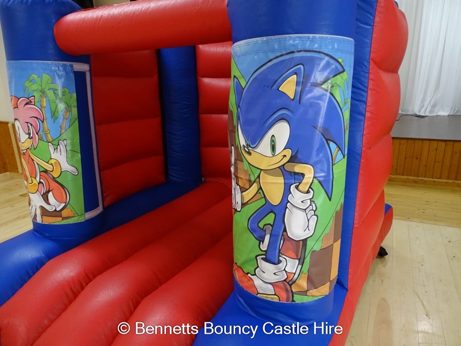 Sonic bouncy castle hire